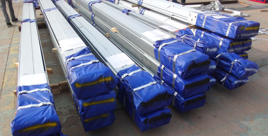 Galvanized 40m Self Supporting Mast For Broadcast