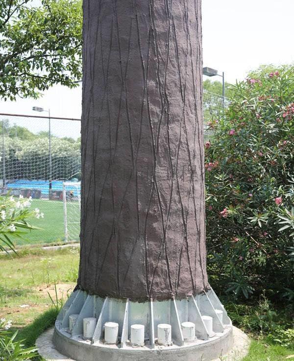 Triangular Q345B disguised Cell Tower for urban areas