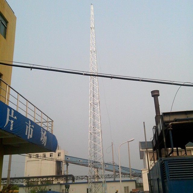 30 Years Galvanized Angle Steel Tower For Lightning Protection