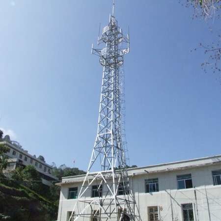 3 Leg Triangle Free Standing Antenna Mast Tower Cell Angle Lattice ...