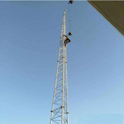 50m Forest Monitoring Lightning Protection Tower