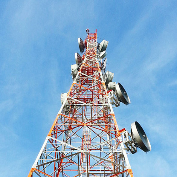 10M 3 Legged 5G Self Supporting Antenna Tower